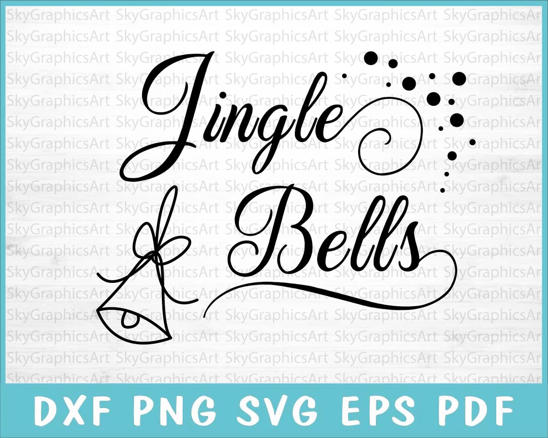 Jingle Bells SVG Cut File for Cricut Festive Jingles SVG - Etsy UK