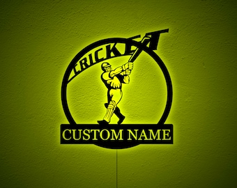 Custom Cricket Sign - Etsy