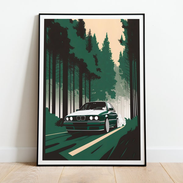 Bmw M3 Poster - Etsy