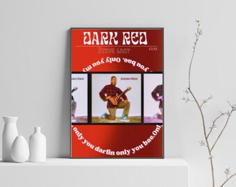 Red by Steve Lacy Poster - Etsy