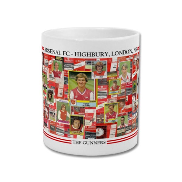 Arsenal Mugs - Etsy UK