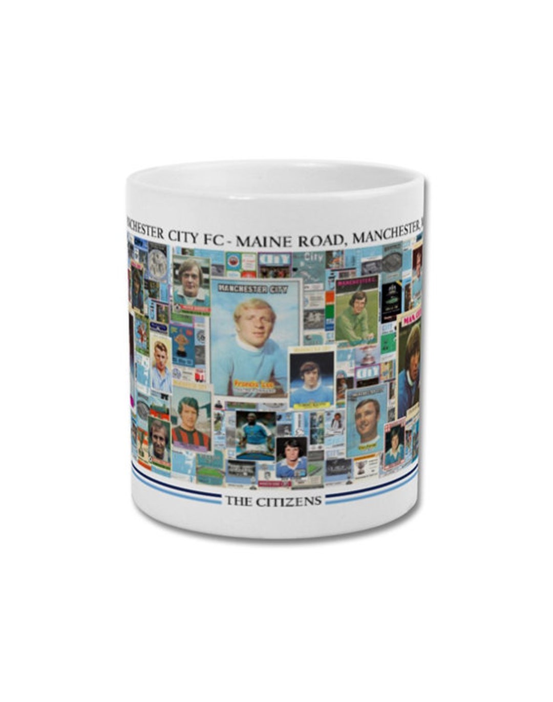 Club Icons ~ Manchester City Football Mug - Etsy UK