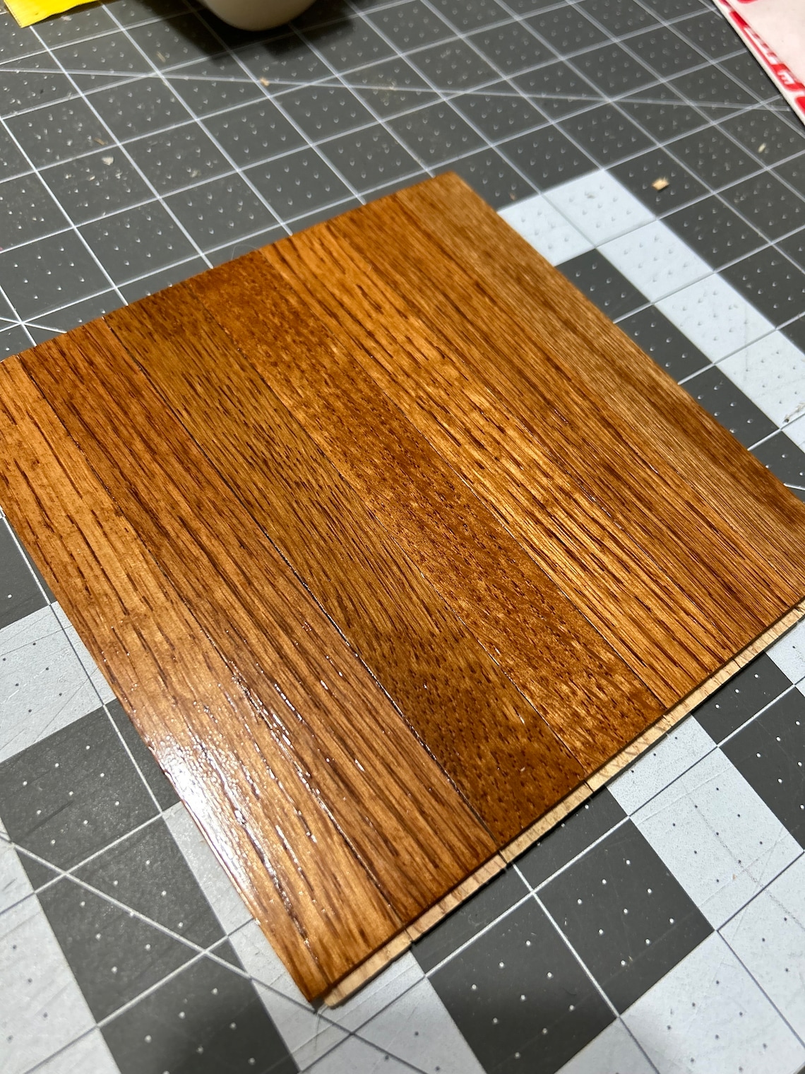 PARQUET FLOOR: 20pcs! 7-finger Bruce OAK Parquet 6x6x5/16 Floor Tile ...