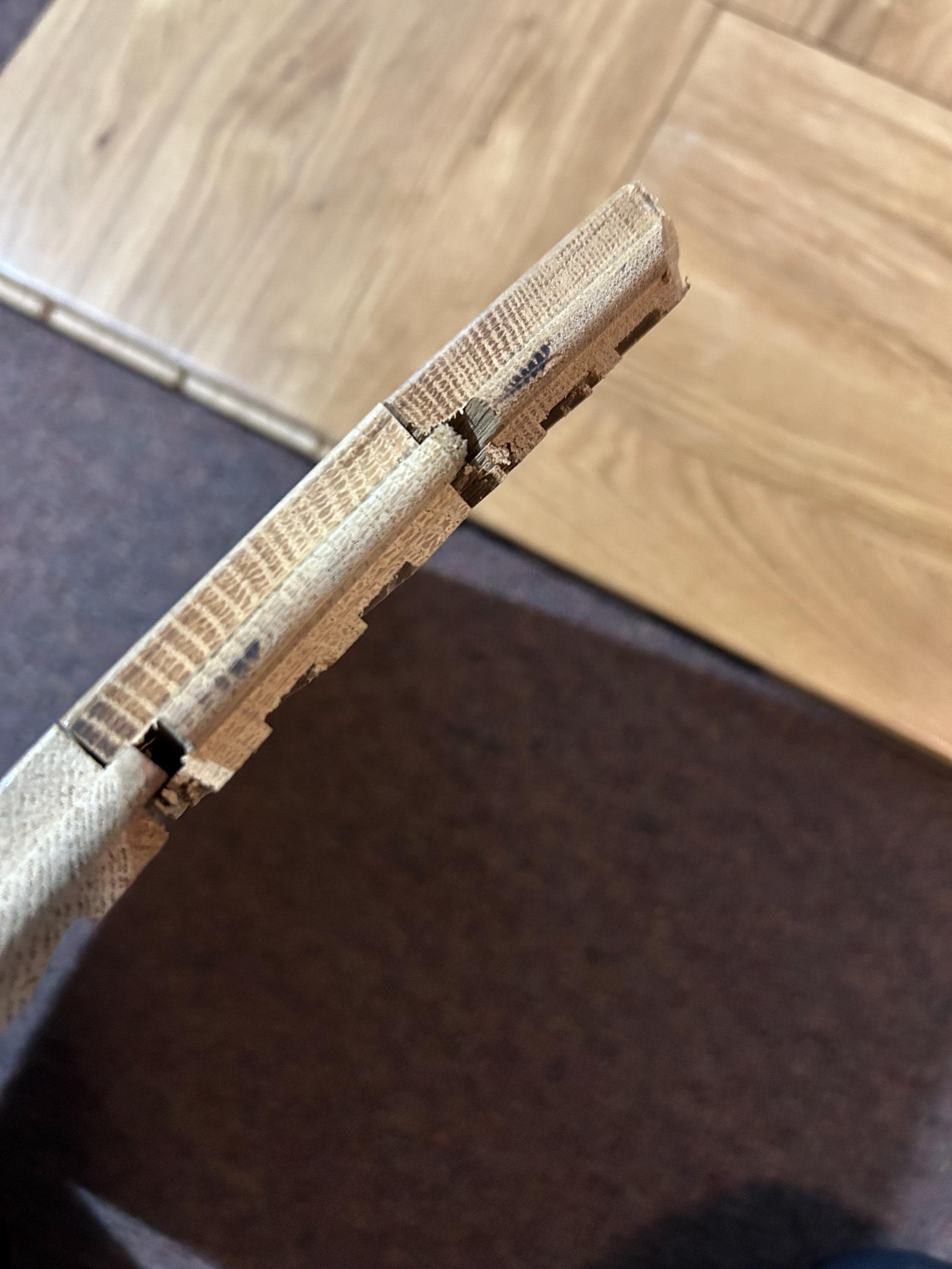 Parquet: (12) 9"x9"x3/4" Solid OAK 4-finger Parquet Tile, Tongue and ...