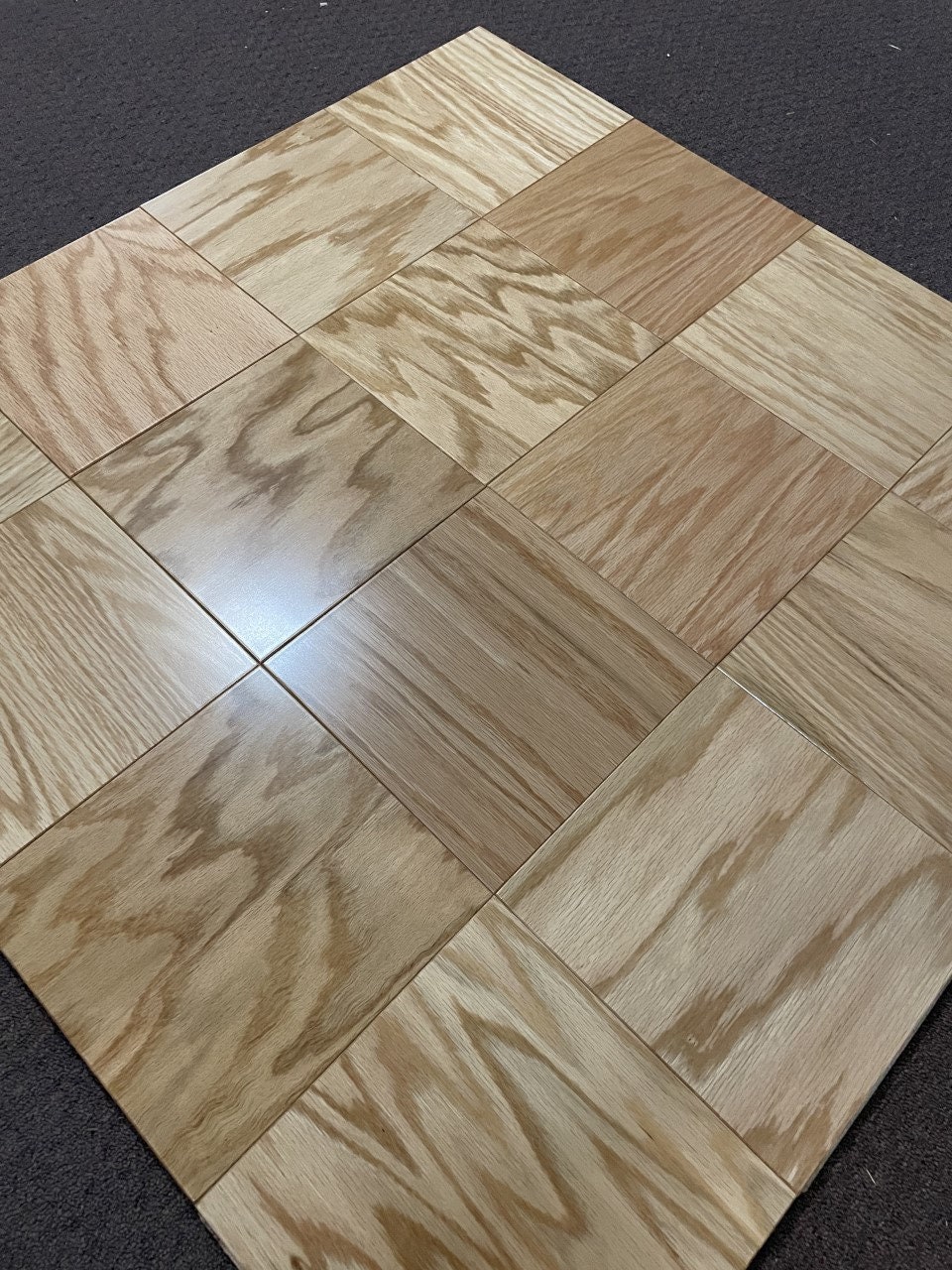 9x9 Parquet FULL CASE MOHAWK Solid Wood Parquet Floor Tile: - Etsy