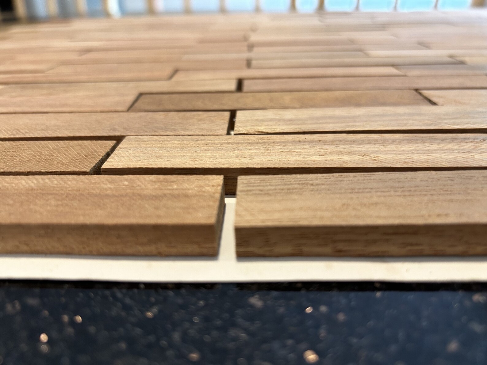 PARQUET FLOOR: 120 Vintage Premium Hardwood Parquet Fingers, 4 3/4"x15 ...