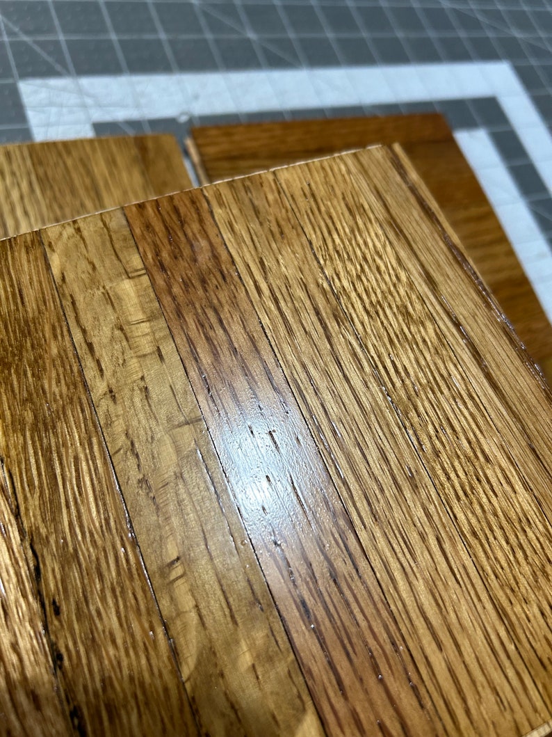 PARQUET FLOOR: 5 Square Feet! 7-finger OAK Parquet Solid Hard Wood ...
