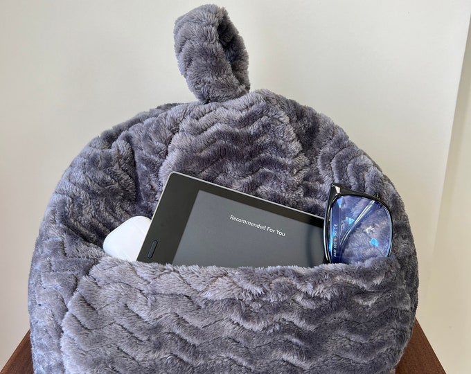 Large Book Pouf, Kindle Pillow, iPad Tablet Stand, Gift for Book Lover ...