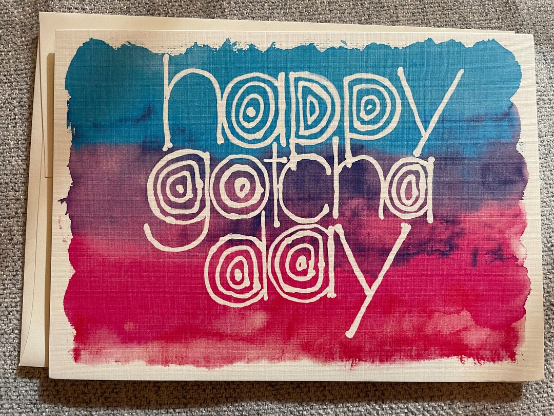 Happy Gotcha Day #1 - Etsy