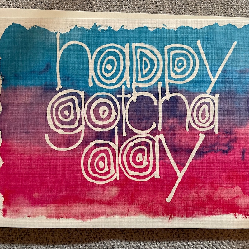 Happy Gotcha Day - Etsy