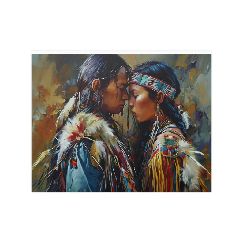 Magical Timbisha Shoshone Tribe Loving Gesture Satin Poster Prints ...