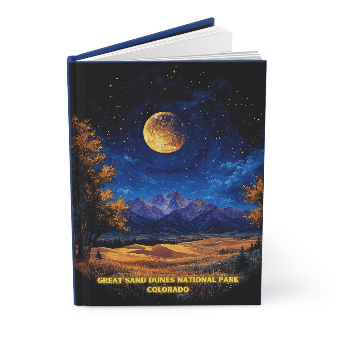 Hardcover Journal Matte - Great Sand Dunes National Park, Colorado ...