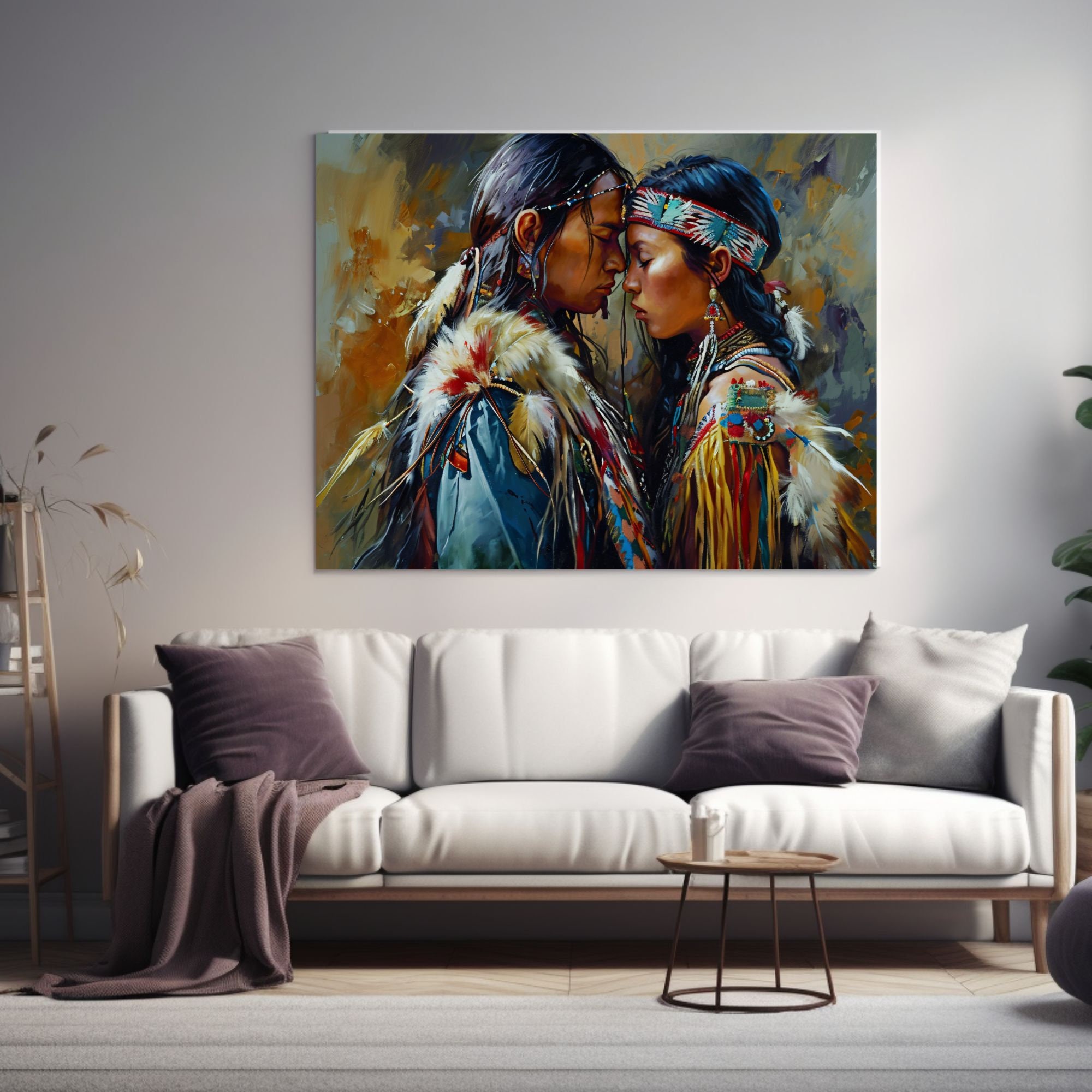Magical Timbisha Shoshone Tribe Loving Gesture Satin Poster Prints ...