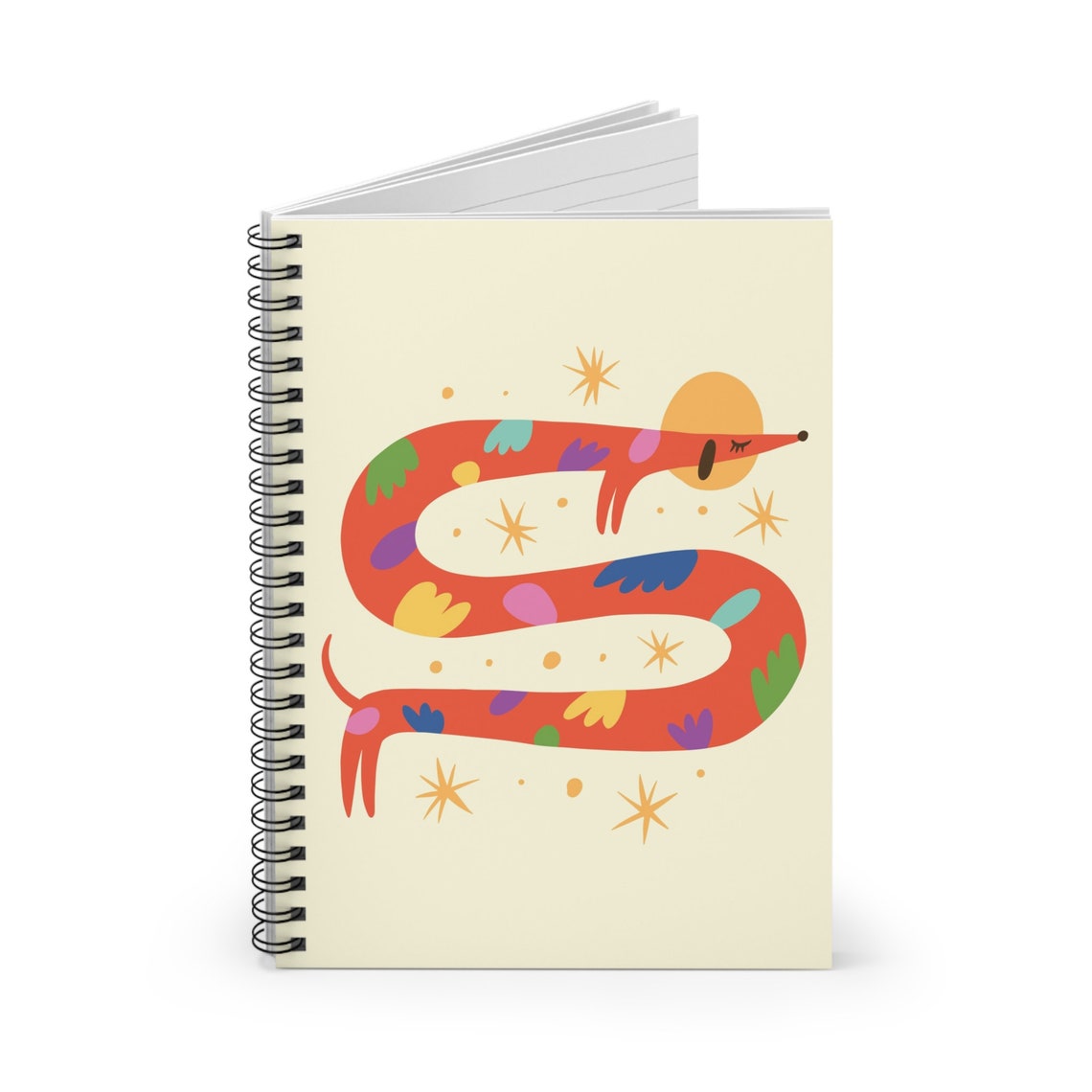 Dog Lover Spiral Notebook, Dog Journal, Ruled Line Notebook - Etsy