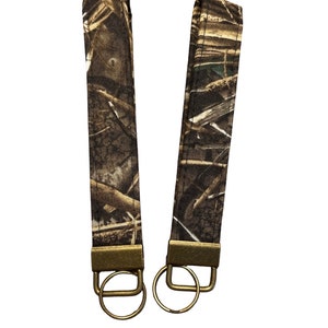 Camo Key Fob | Camouflage Keychain | Hunting Lanyard Wristlet - Etsy