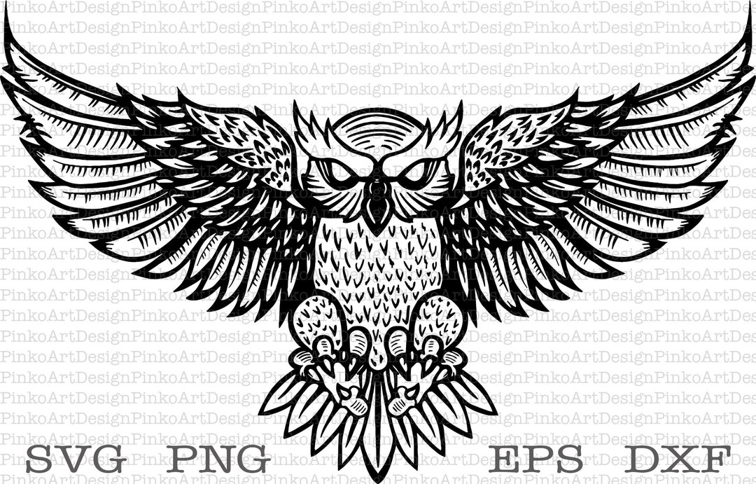 Eule svg Eule Vektor Grafik Vogel svg Eule Zeichnung svg - Etsy.de