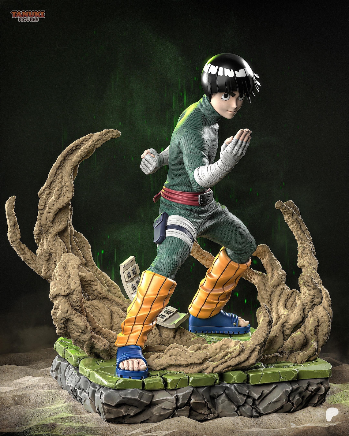 3D Printed Resin Anime Figurine - Paintable Model - Highly Detailed ...