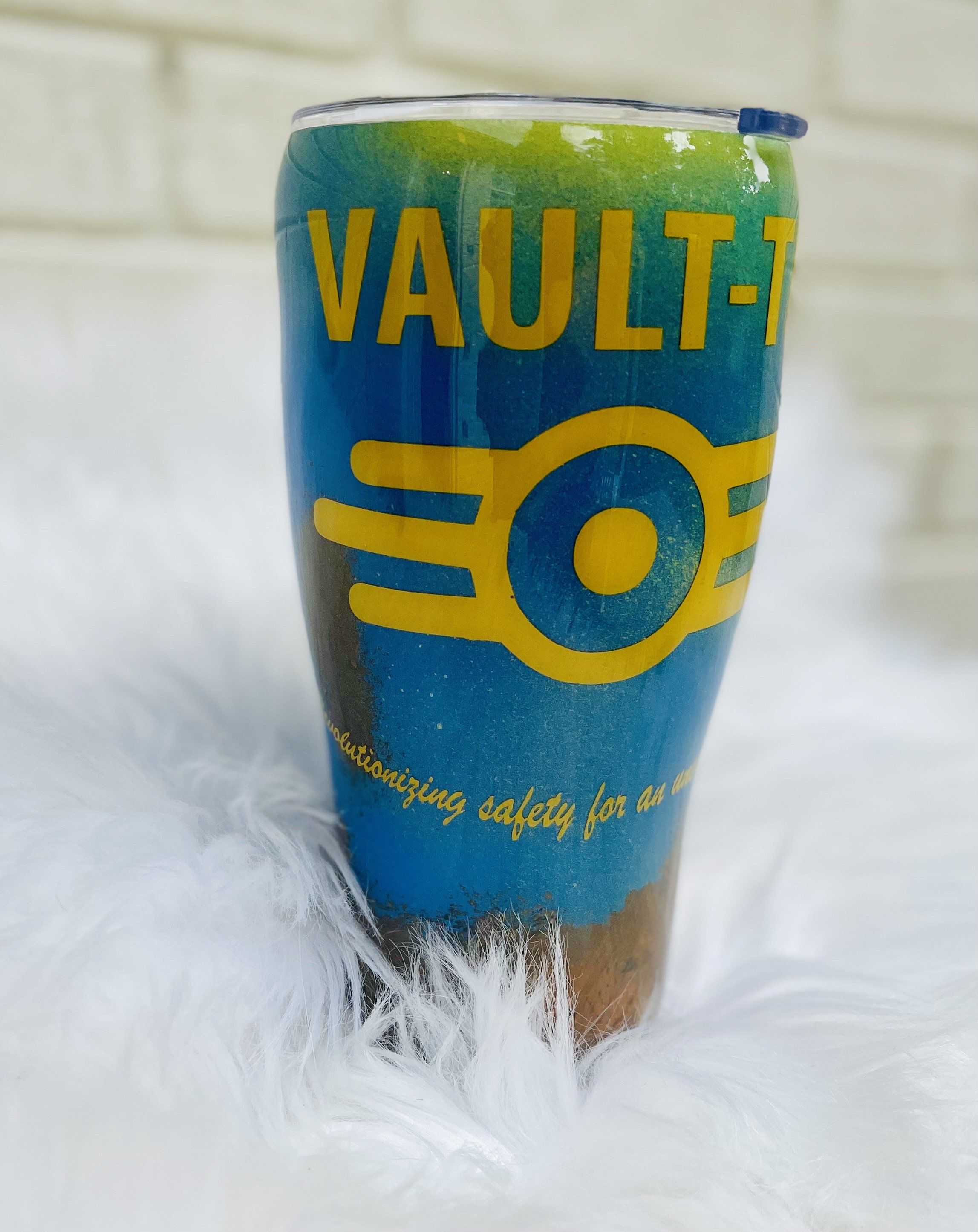 VAULT-TEC Fallout Inspired Tumbler 30oz - Etsy