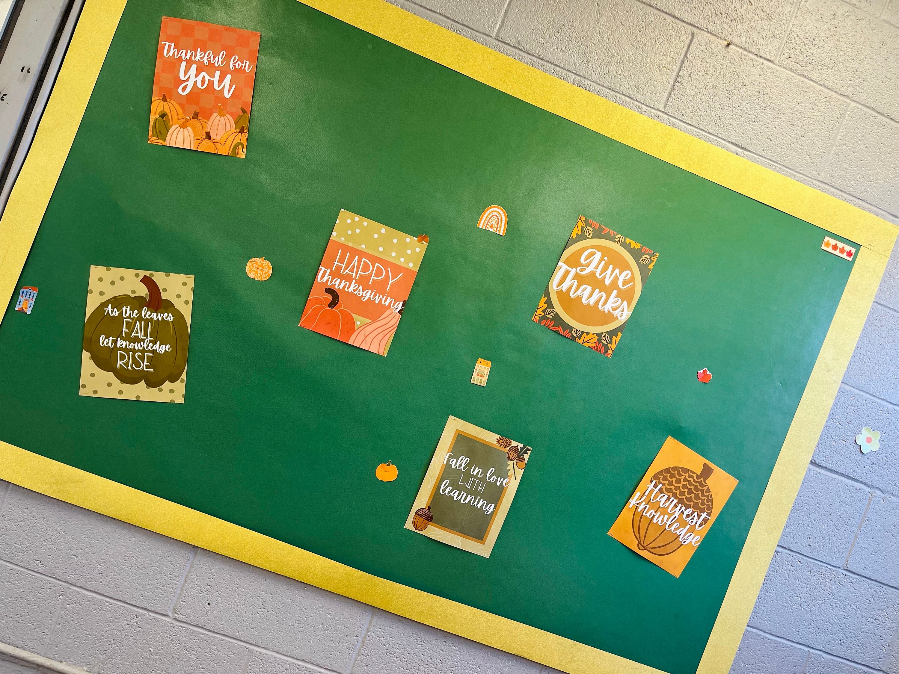 Thanksgiving Classroom Poster Printables - Etsy