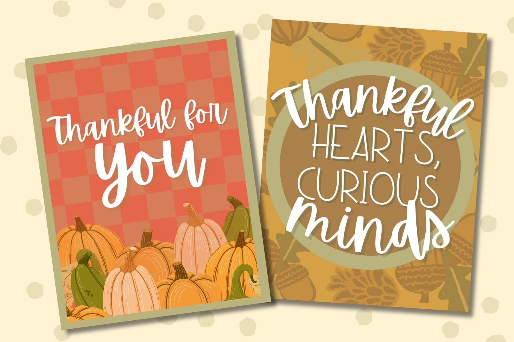 Thanksgiving Classroom Poster Printables - Etsy