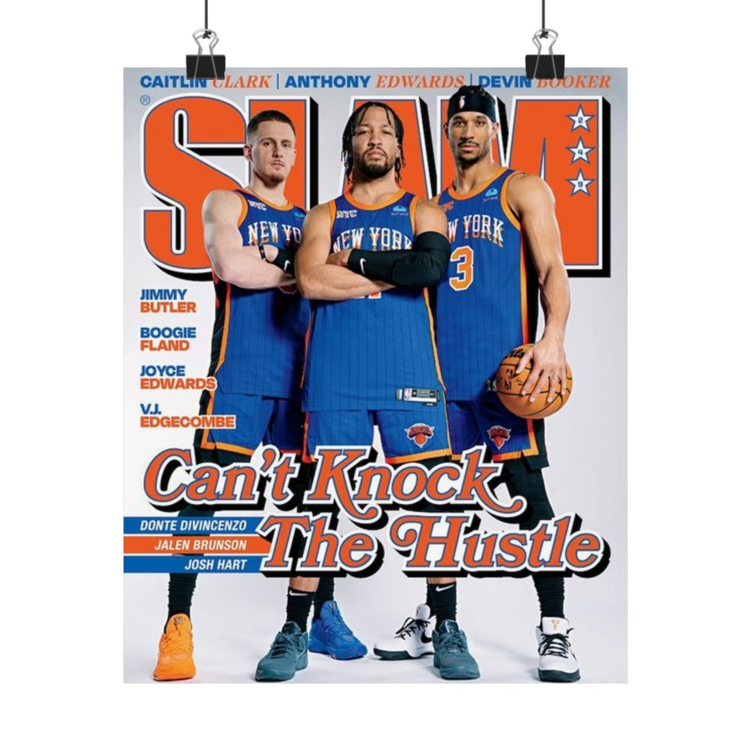 Jalen Brunson Josh Hart New York Knicks Slam Cover Poster - Etsy