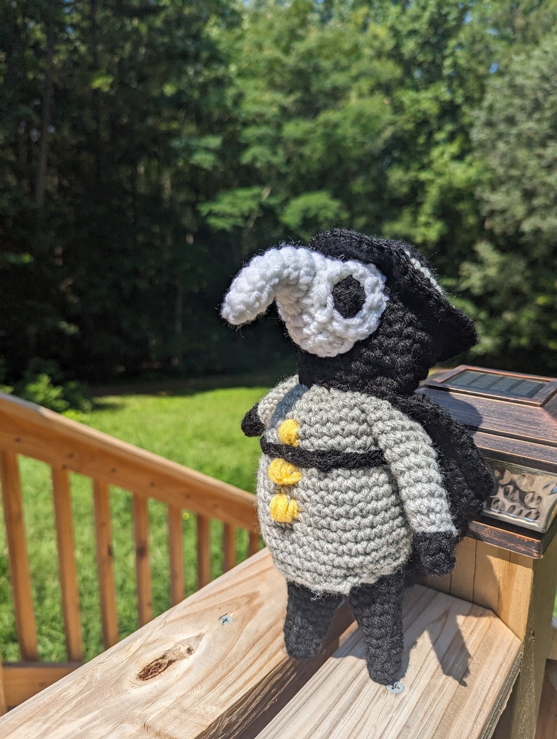 Crochet Plague Doctor Plush, Crochet Plague Doctor Doll - Etsy