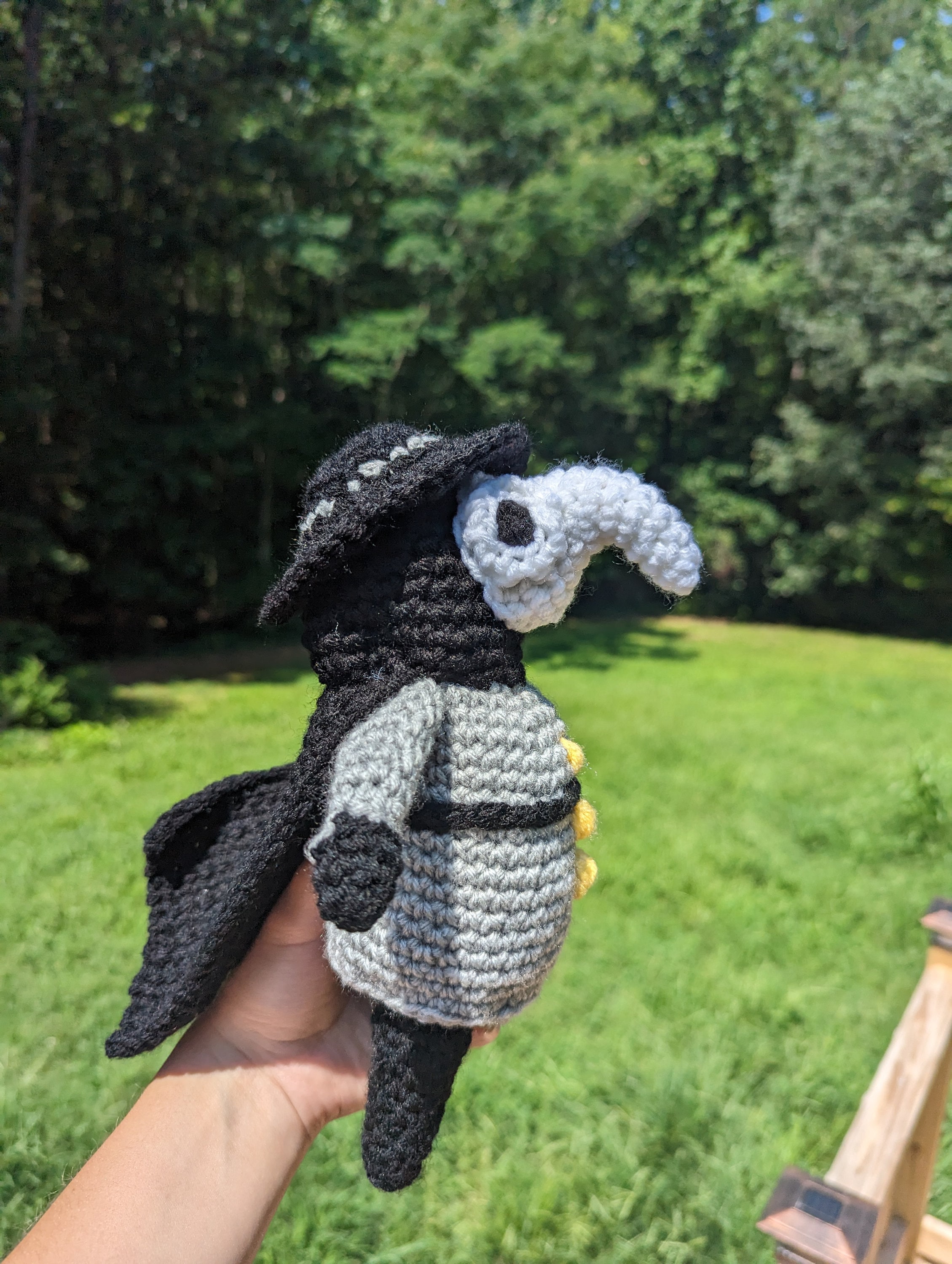 Crochet Plague Doctor Plush, Crochet Plague Doctor Doll - Etsy