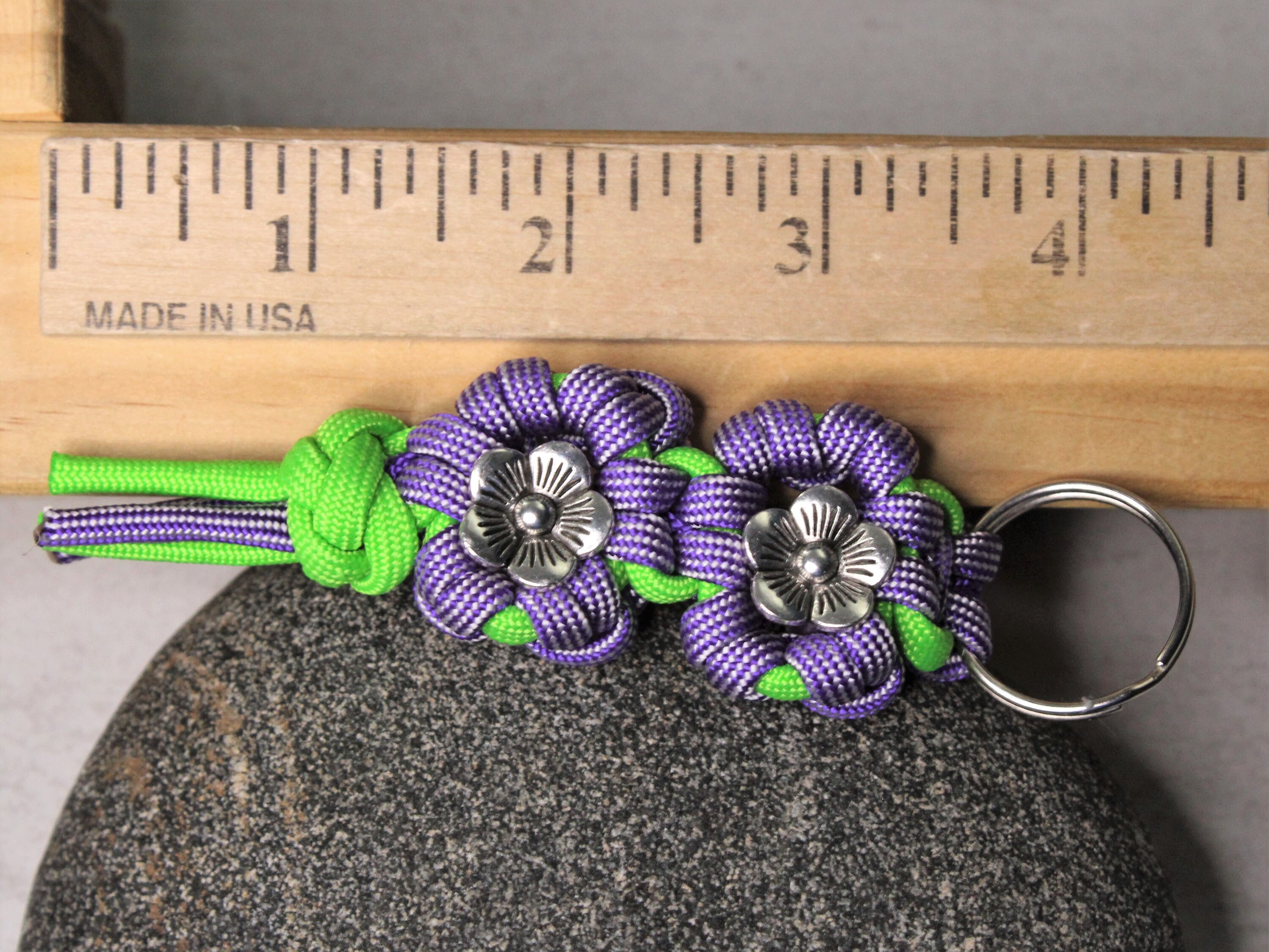 Floral Keychain, Flower Key Fob, Gerbera Daisy, Boho Purse Charm ...