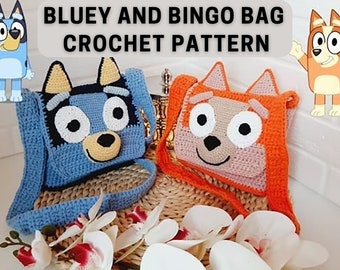 Bluey and Bingo Crochet Pattern - Etsy