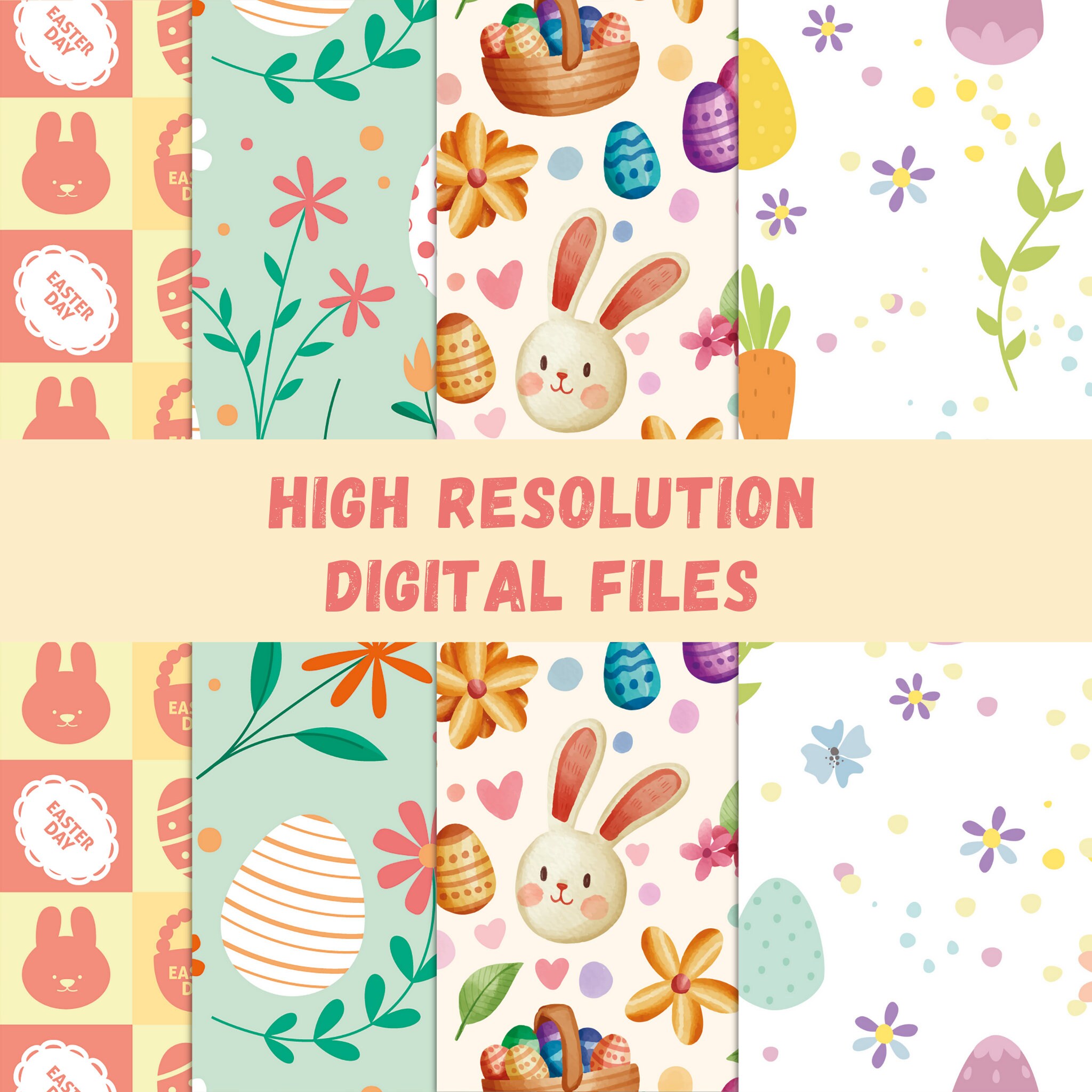Easter Png, Easter SVG, Happy Easter SVG, Easter Wraps, Easter Clipart ...