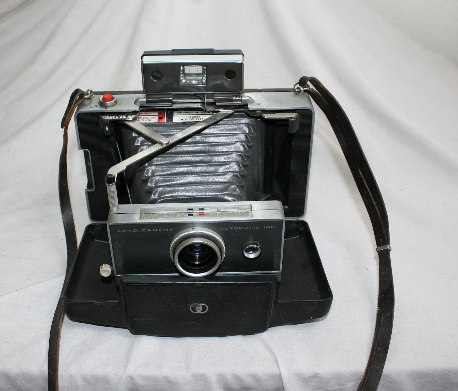 Vintage / Antique Polaroid Land Camera Automatic 100 - UNTESTED - Etsy