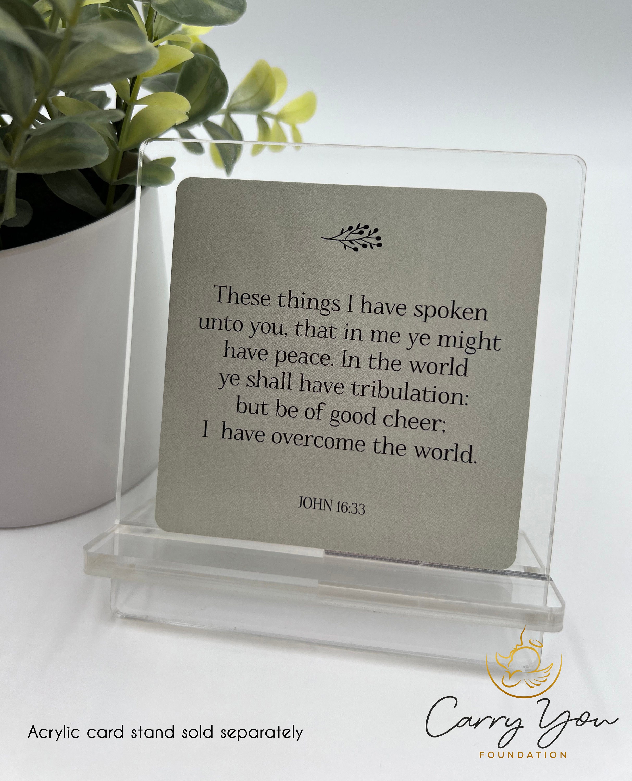 Scripture Cards for Grief, Bible Verses for Grief, Religious Grief Gift ...