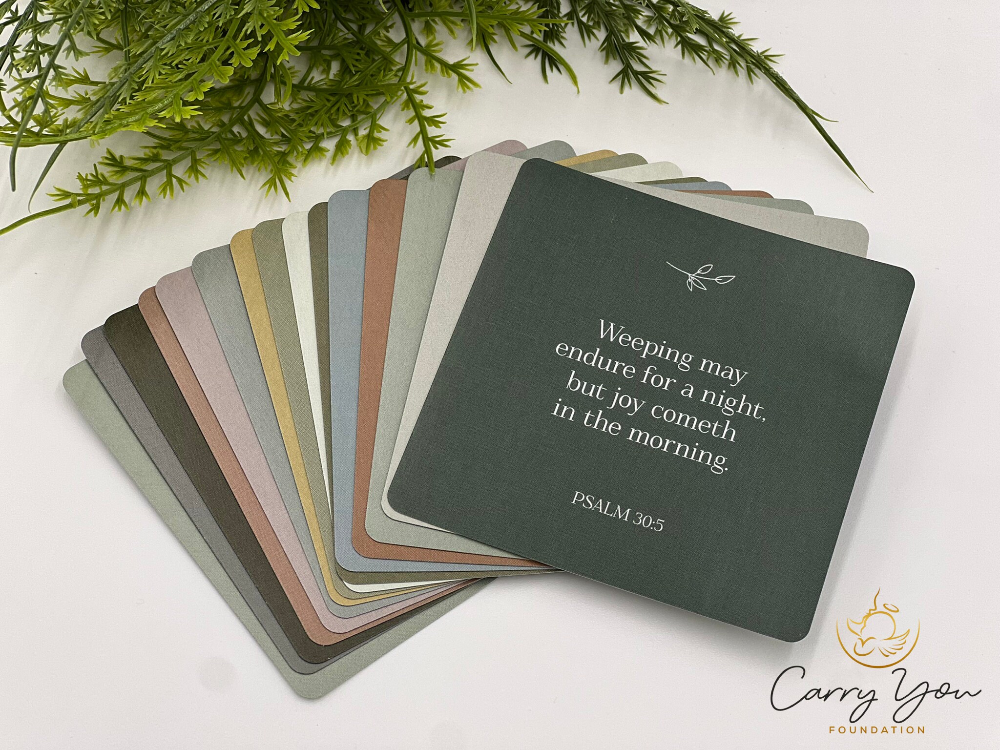 Scripture Cards for Grief, Bible Verses for Grief, Religious Grief Gift ...