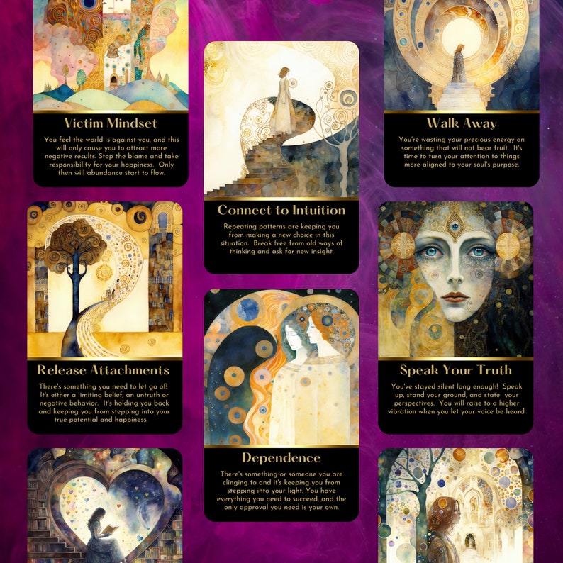 Akashic Truth Oracle Card Deck, Energy healing card deck, Akashic ...