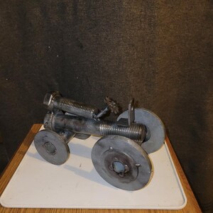 Metal Junk Art Tractor - Etsy
