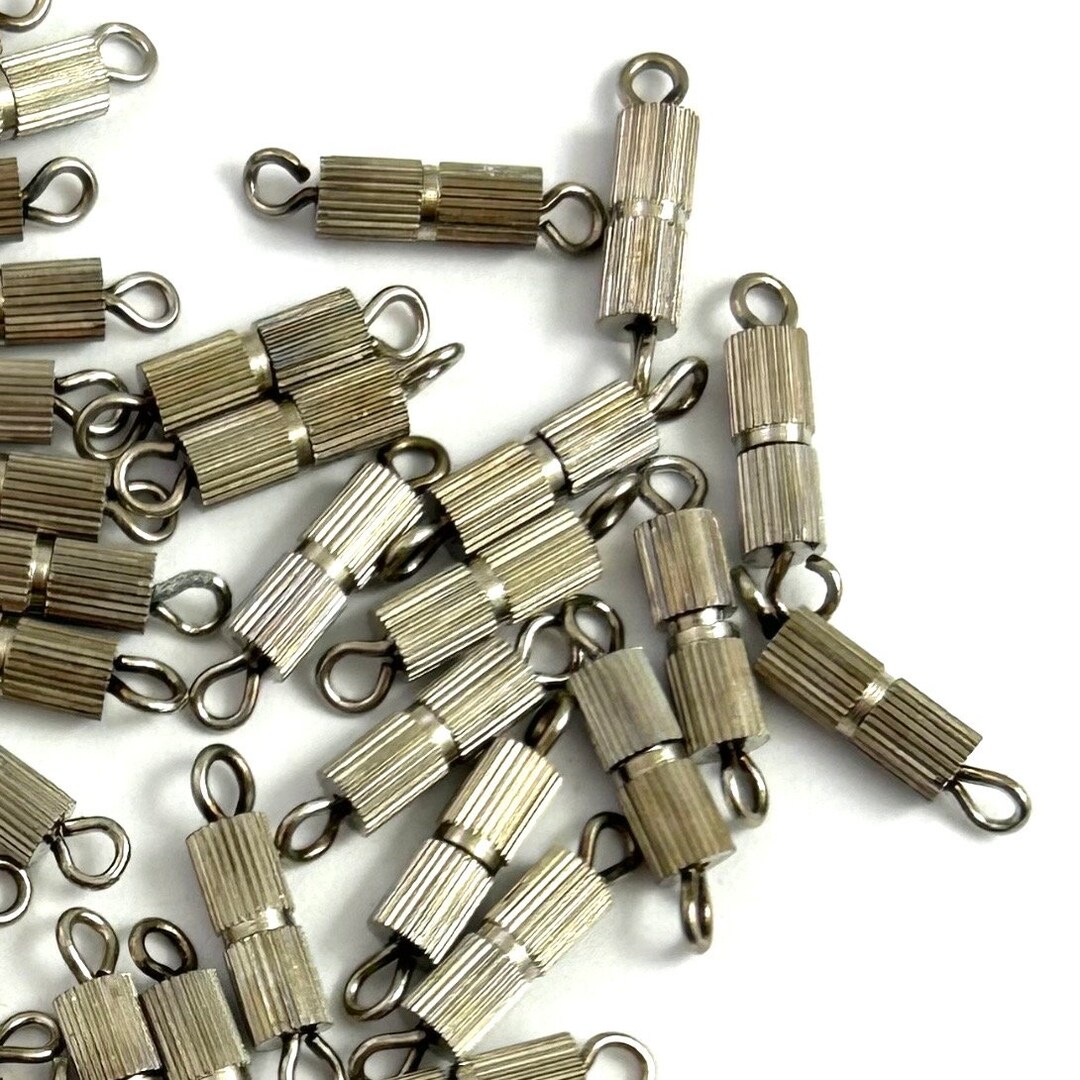 Lot of 70, Vintage Clasp Lot, Barrel Clasp, Clasps for Jewelry Making ...
