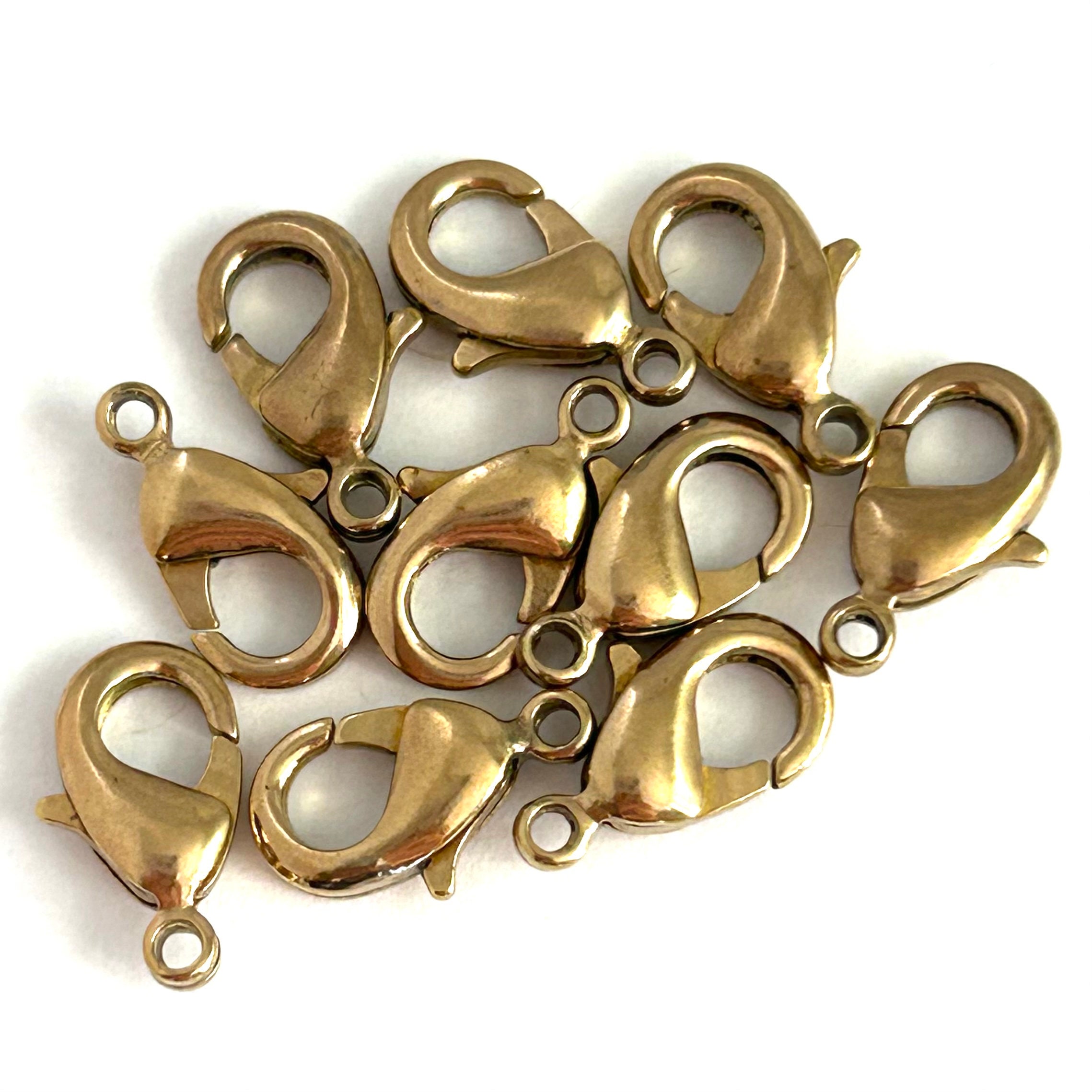Lobster Claw Clasp Lobster Claw Clasp Lot Clasp Lot Brass - Etsy