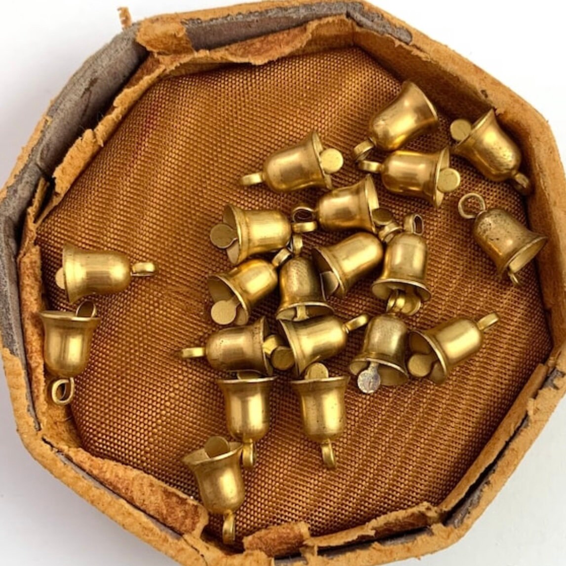 Vintage Bell Charm Lot Tiny Bells Brass Bell Charms Vintage - Etsy