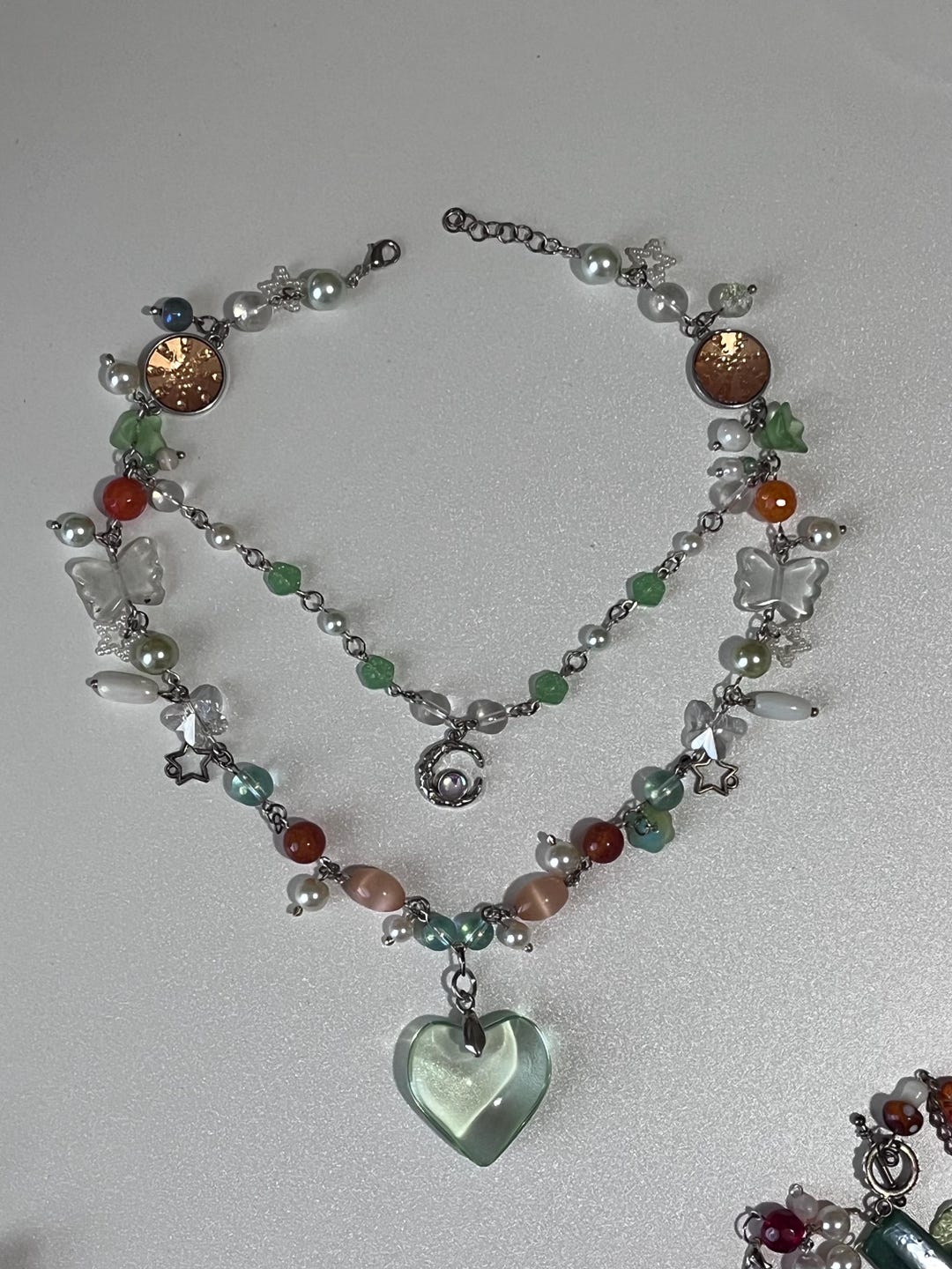 Handmade Beaded Necklaces | Chunky and Unique Cute Accessories - Etsy