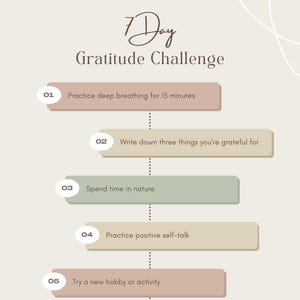 Gratitude Challenge | Printable | Digital Download - Etsy