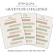 Gratitude Challenge | Printable | Digital Download - Etsy