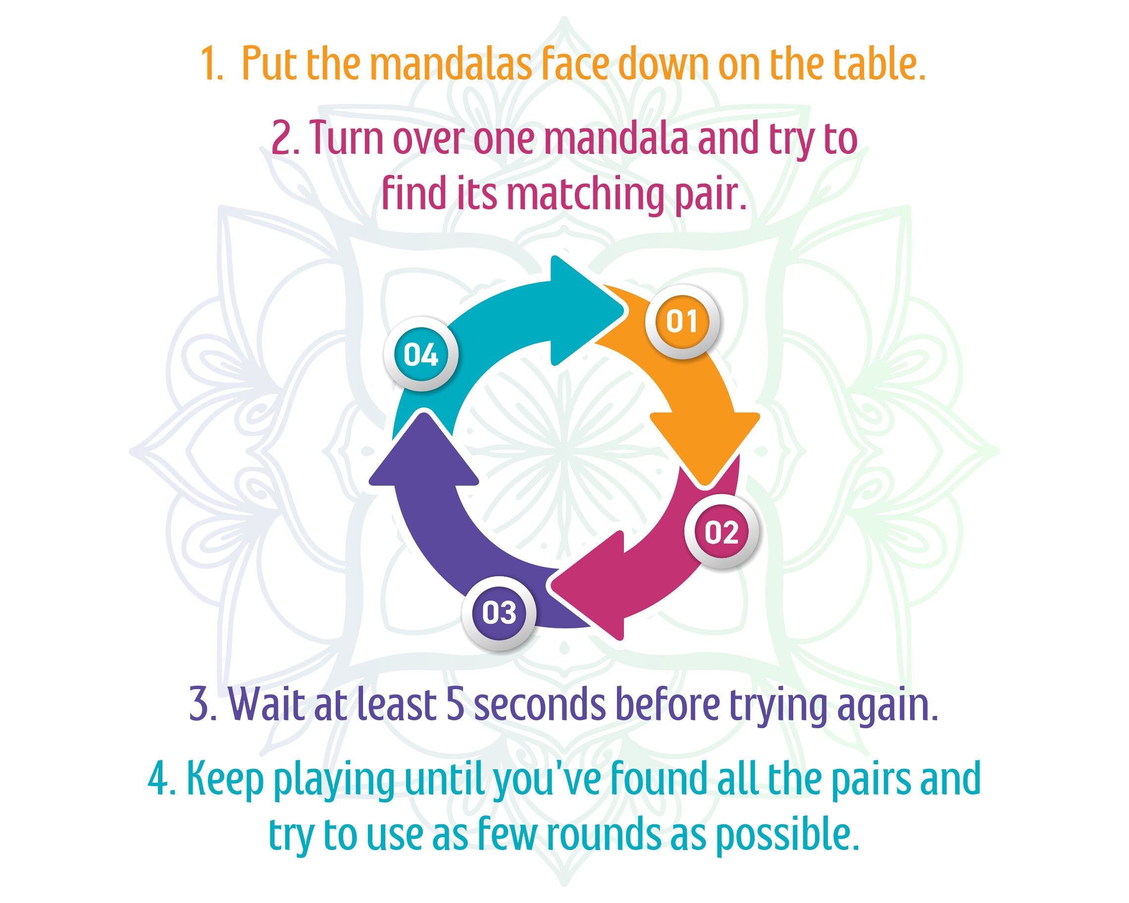 Mandala Daily Brain Activity and Memory Training - Enhance Your Memory ...