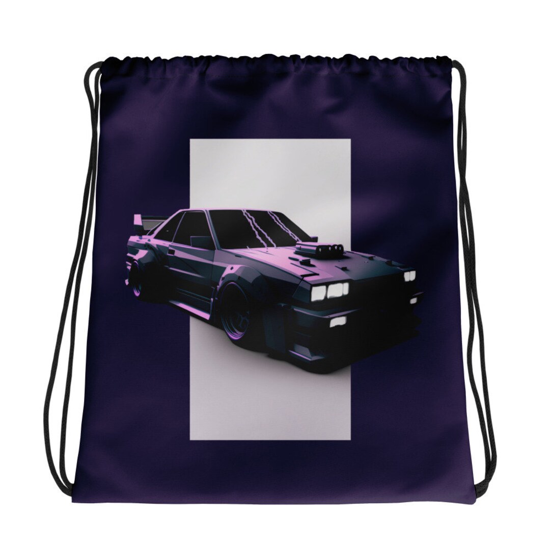 Skyline Drawstring Bag JDM Accessories Custom Nissan Car - Etsy
