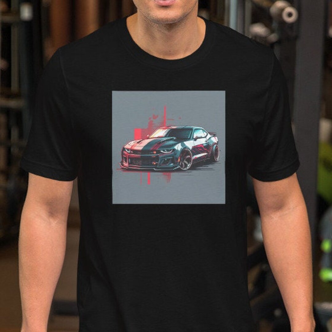 Camaro T-shirt, Custom Muscle Car Accessories - Etsy