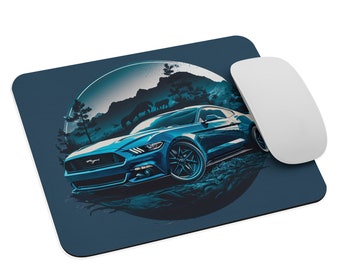 5.0 Mustang Fox Body Widebody Front Headlights Mouse Pad - Etsy