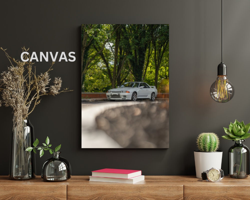 Nissan Skyline R32 GTR Portrait Set #2 Canvas or Gloss Wall Art Home ...