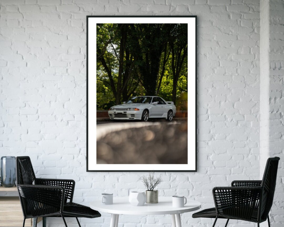 Nissan Skyline R32 GTR Portrait Set #2 Canvas or Gloss Wall Art Home ...
