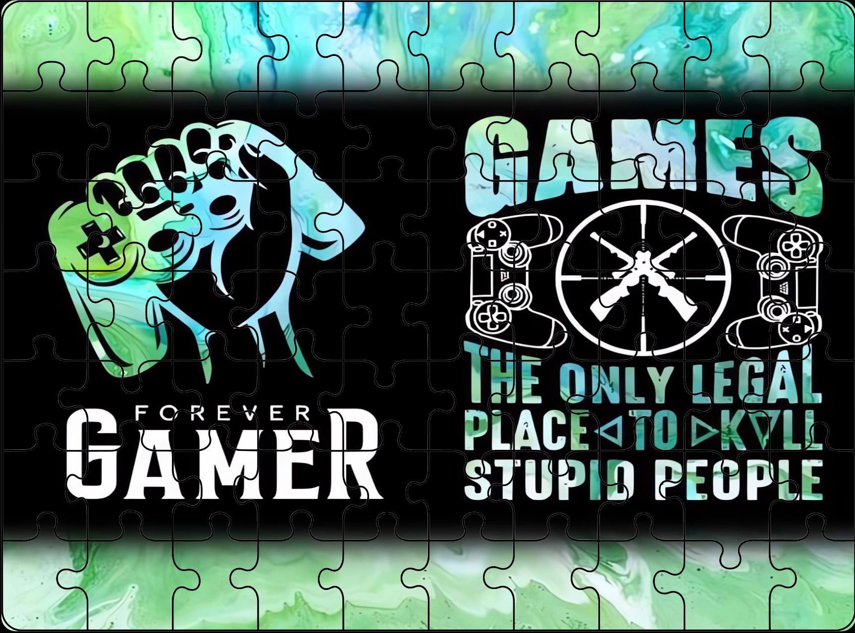 Gamer Jigsaw Puzzle - 7 Designs to Choose From! - Etsy