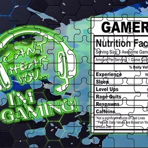Gamer Jigsaw Puzzle - 7 Designs to Choose From! - Etsy