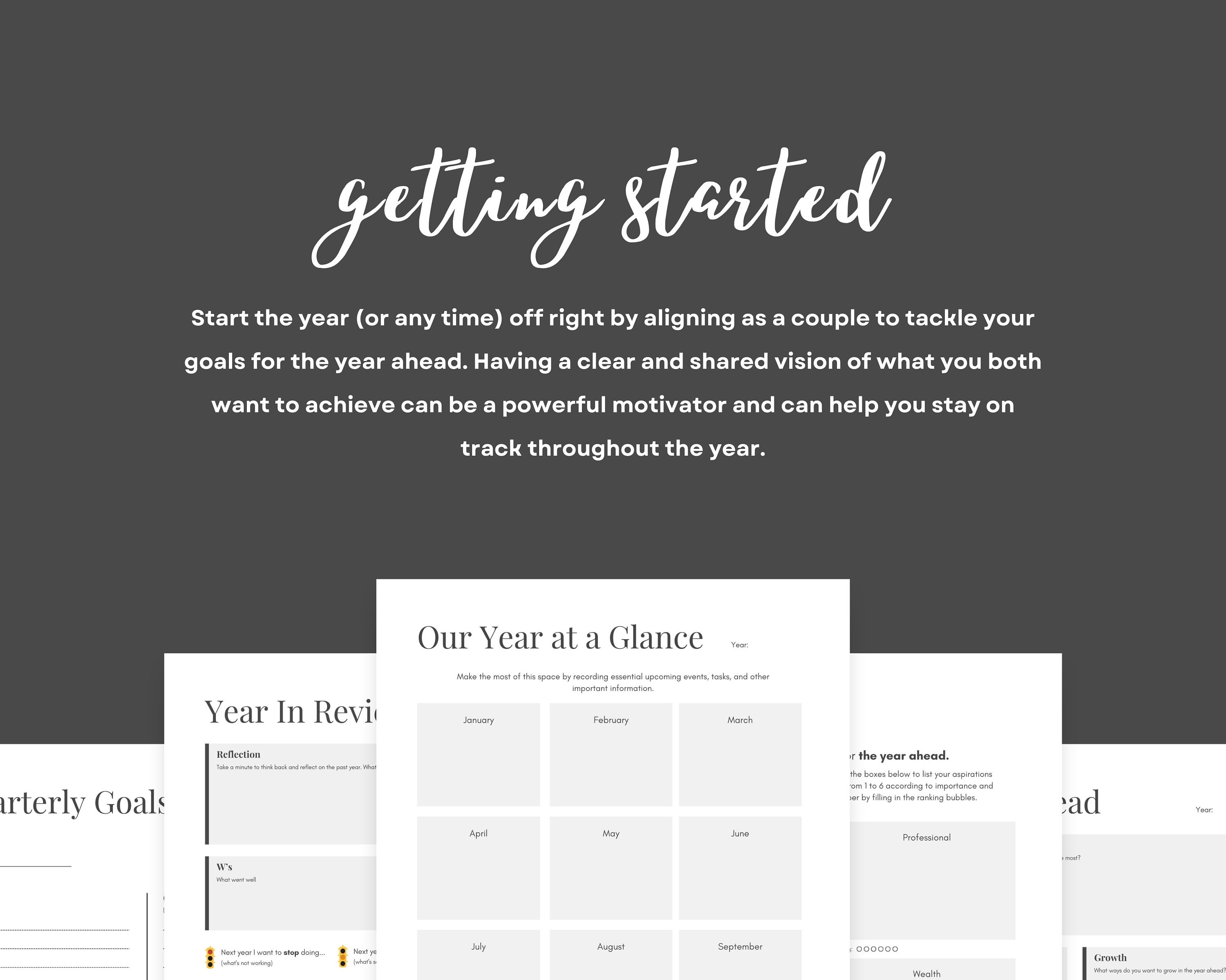 Annual Family Check-in Guide, Printable, Family Meeting, Home Planner ...